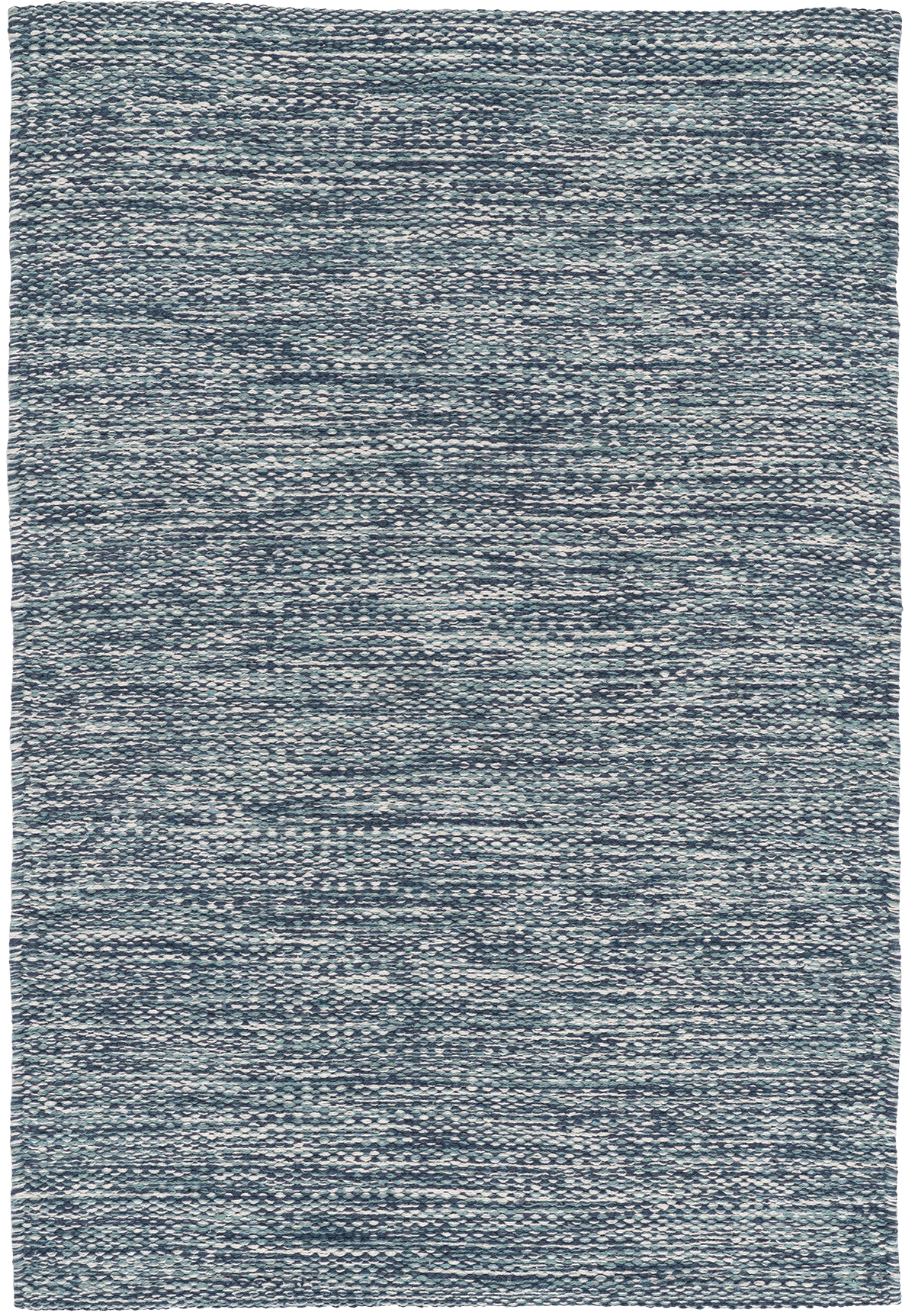 Down Home Blues Flatweave Eco Cotton Rug - Hook & Loom