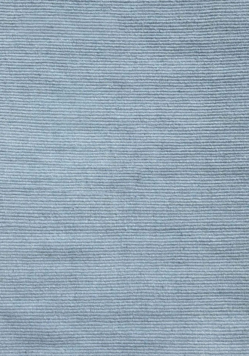 Solid Light Blue Flatweave Eco Cotton Rug - Hook & Loom